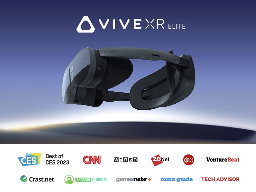 HTC VIVE XR Elite 獲好評 外媒讚：CES 2023 最佳展品 | 蕃新聞